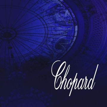 Chopard Marketing Project | PPTX