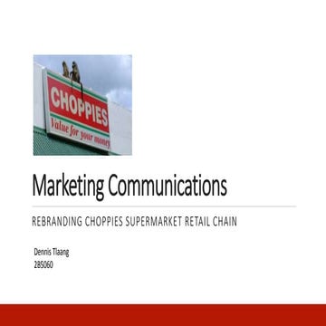 Choppies Rebranding | PPTX