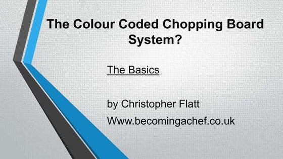 Official Chopping Boards Colour Coded System | PPT