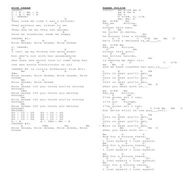 Chord | DOCX | Classical Music | Music