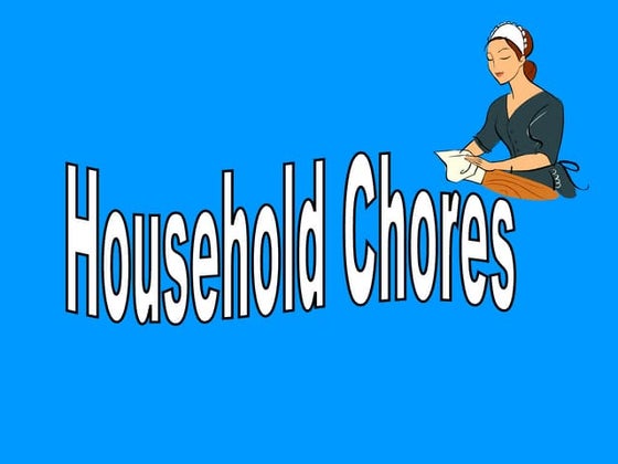 Checklist For A Childs Household Chores | PPT