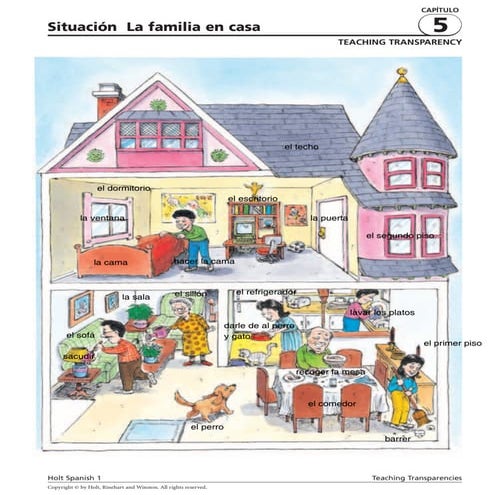 La casa y los quehaceres | PDF