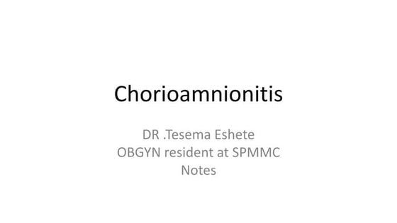 TUBO OVARIAN ABSCESS | PPT