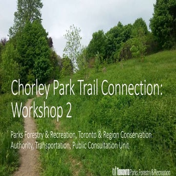 Chorley Park Trail Connection - Accessibility | PPTX