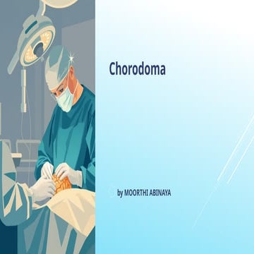 Chordoma | PPTX