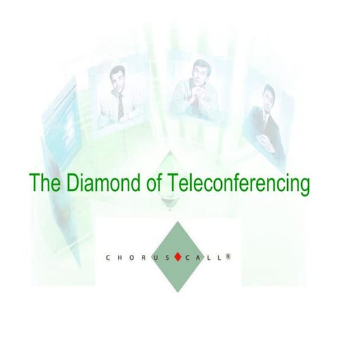 Chorus Call Conference Call Services | PPS
