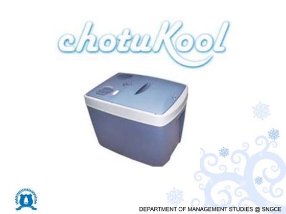Chotu kool godrej | PPT