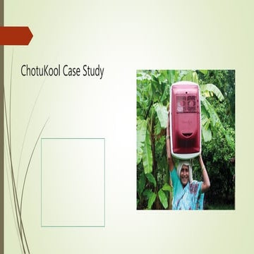 ChotuKool Case Study Solution.pptx