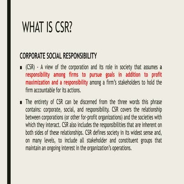 chp 1.pptx Business CSR activities Slide | PPTX
