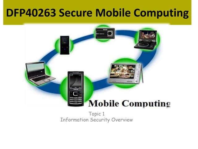 Cia security model | PPTX