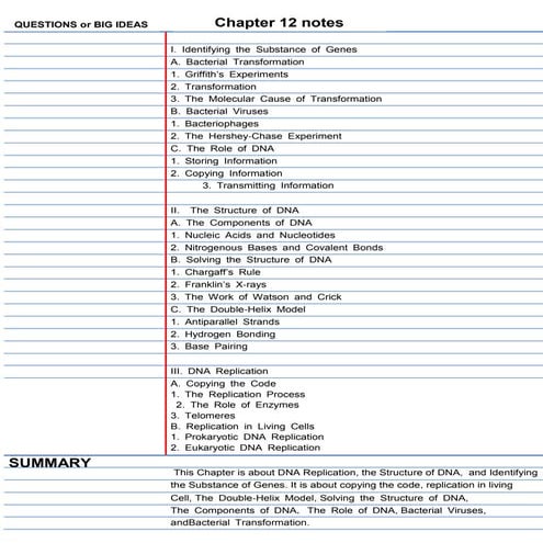 Chp 12 cornell notes | DOCX