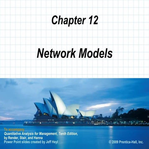 Chp12networksmodel 121128084640-phpapp01 | PDF