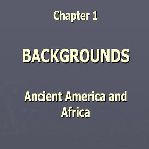 Cape History IA Unit 1 | DOCX