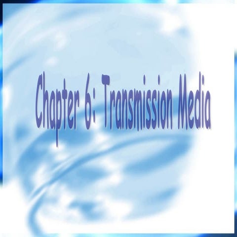 Transmission Media from different medium | PPT
