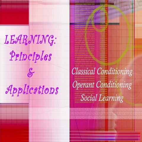 Chp 9 learning Reg. Psych | PPT