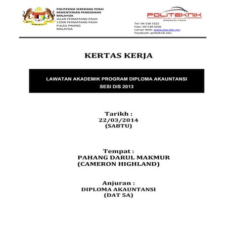 Bidang tugas setiap ahli jawatankuasa | DOCX
