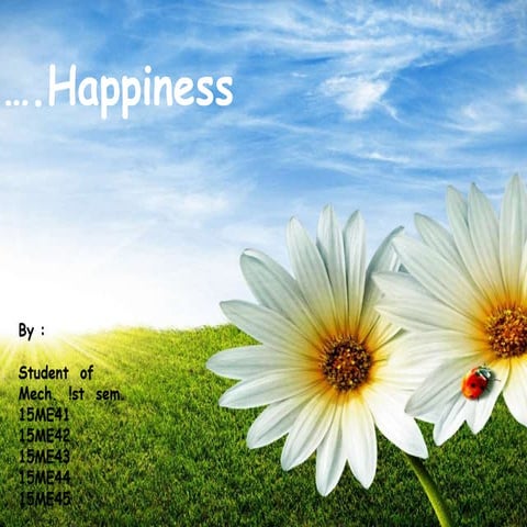 Happiness | PPT