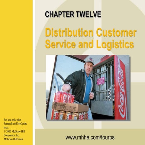 Distribution Customer Service and Logistics | PDF | Logistics and ...