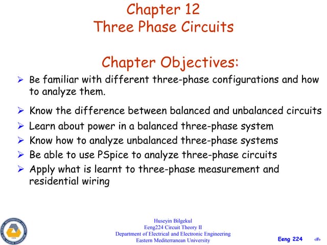 3-phase circuit | PPTX