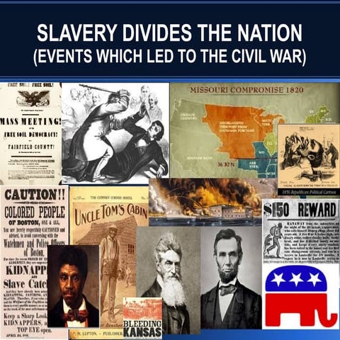 SLAVERY DIVIDES THE NATION | PPT