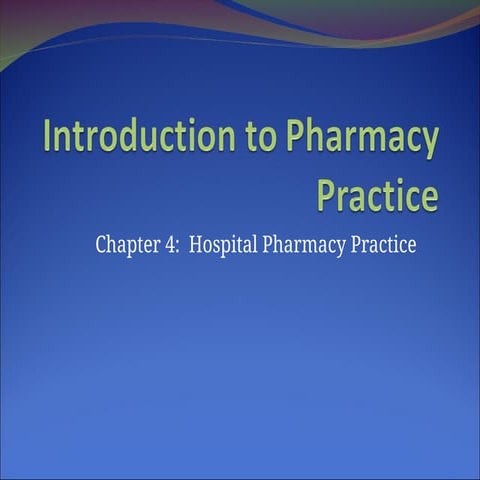Pharmacy Practice (BP703T) Unit-2.pptx