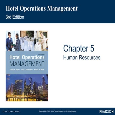 Chpt 5-Human Resources ppt for the subject hospitality | PPT