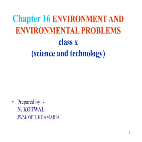 Chpter 16 Env. & env problumes.ppt