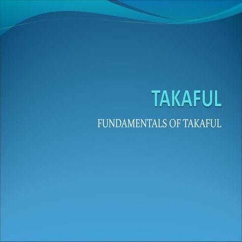 takaful | PPT