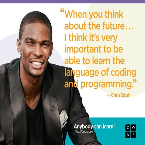 Chris poster - Code.org Hour of Code | PPT