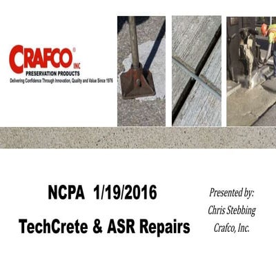 TechCrete and ASR Repairs | PPTX
