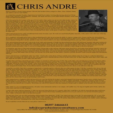 Chris Andre | PDF