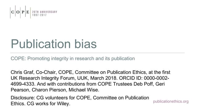 Role of COPE in Research Ethics.pptx