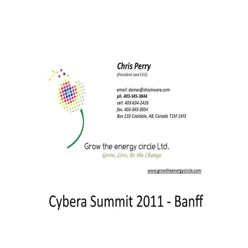 Economic Development and the Cloud: The Alberta Advantage -- Chris ...