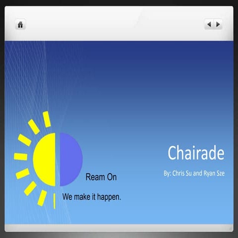 PPC PPT | PPTX | Food & Drink