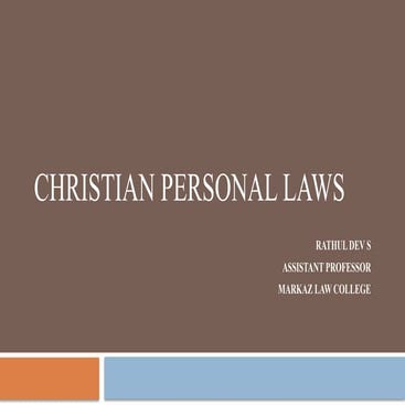 Christain law marriage essentials and divorce.pptx