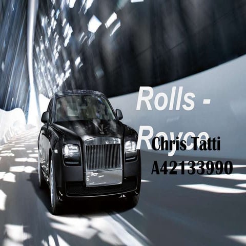 Chris Tatti (Rolls Royce) | PPTX