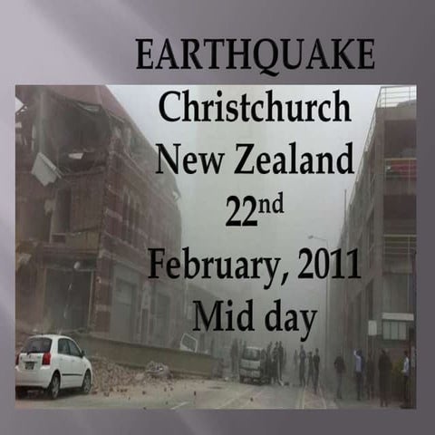 Christchurch earthquake feb 2011 | PPSX