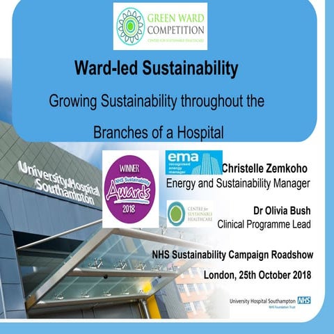 Ward-led sustainabilty - growing sustainabilty throughout the branches ...