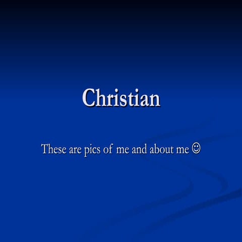 Christian | PPT