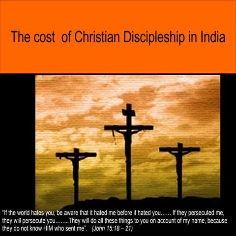 Christian Persecution India | PPT