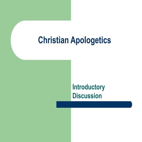 Christian Apologetics Slides... Feb 2013 - Copy.ppt