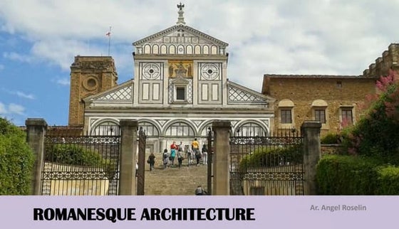French romanesque architecture | PDF