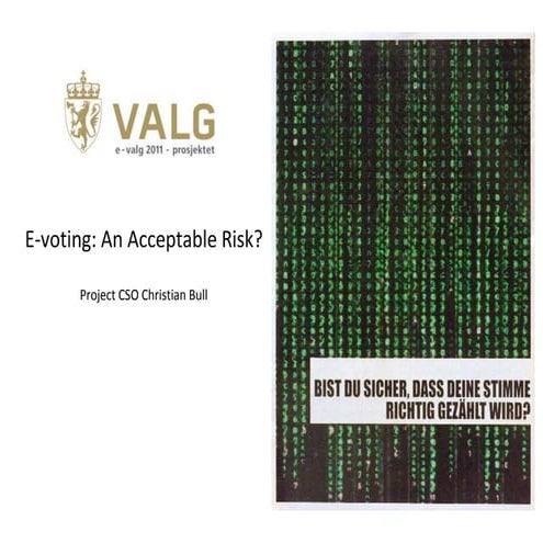 Christian bull eVoting | PPT