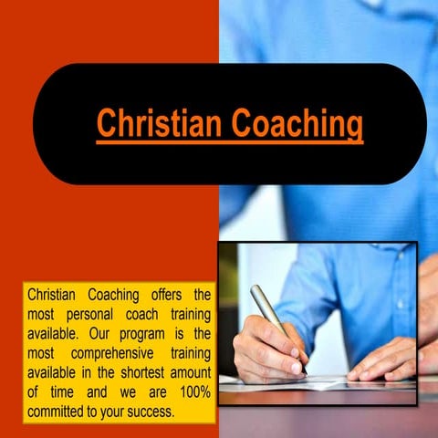 Christian coaching | PPTX