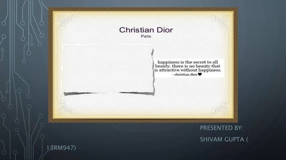 Dior | PPT