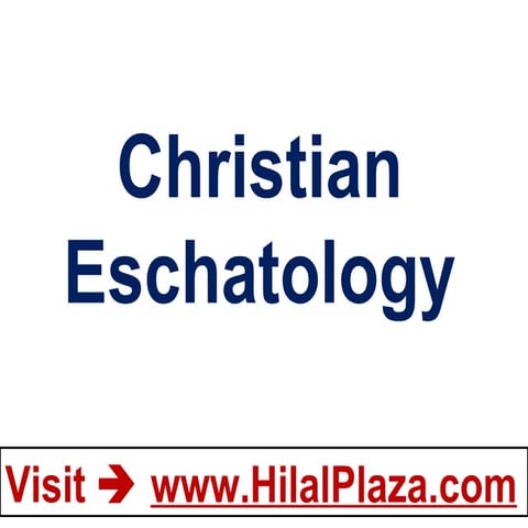 Christian Eschatology | PPT
