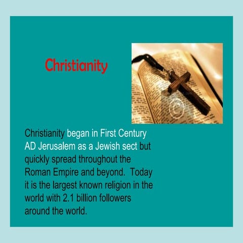 Christianity Slides | PDF
