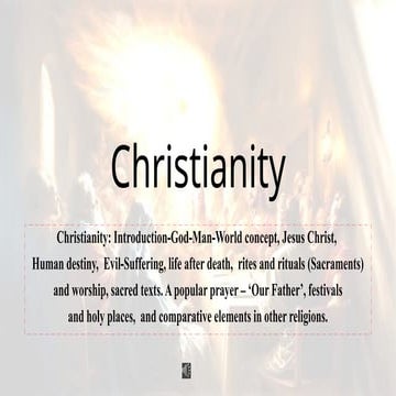 Christianity Today By LR. Arun, Sj 2025.pptx