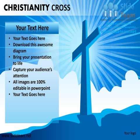 Christianity jesus christ icons powerpoint presentation slides. | PDF