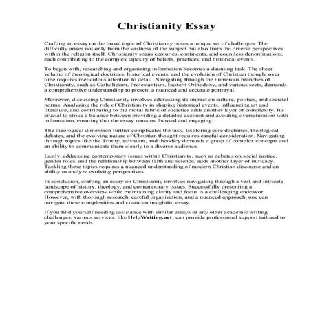 Christianity Essay.pdf